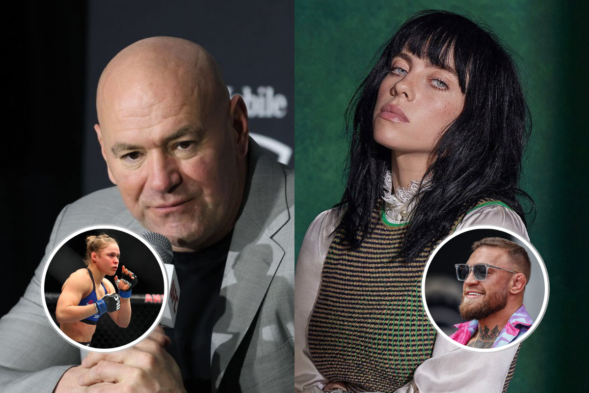 Dana White Only Discovered Billie Eilish Two Weeks Ago - Now He Puts Her With McGregor & Rousey ...