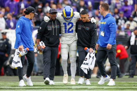 What Happened to Puka Nacua’s Left Leg? Major Injury Concern for Rams WR vs. Ravens ...